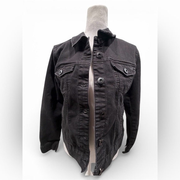 Liverpool | Jackets & Coats | Liverpool Black Denim Jacket Small | Poshmark